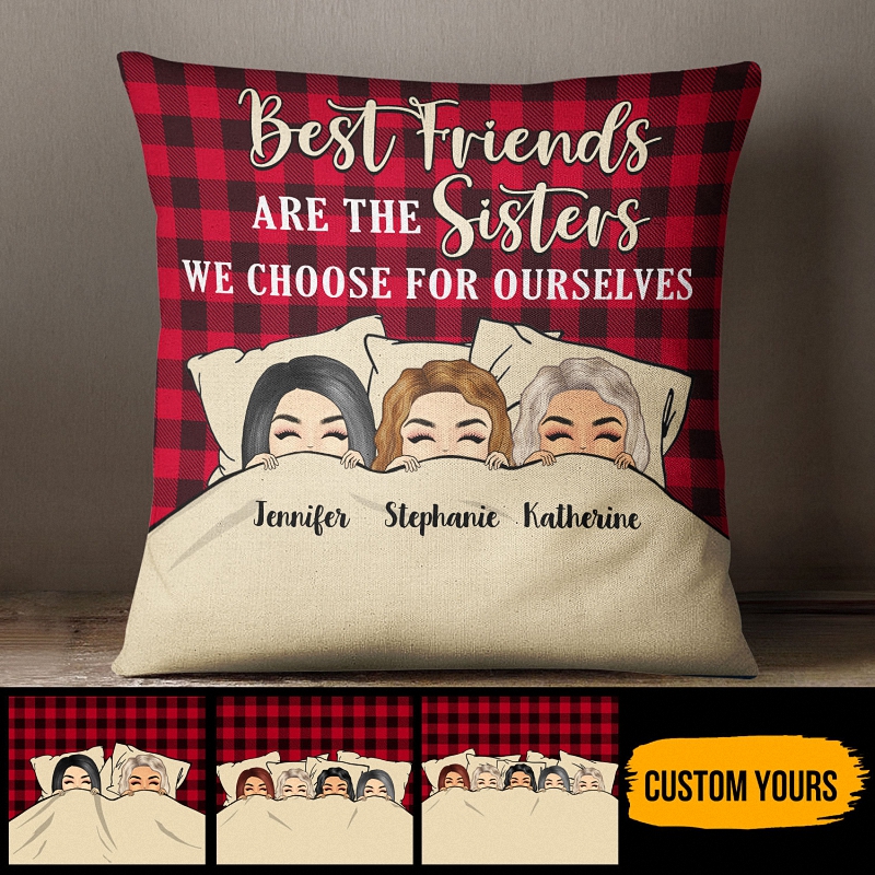 Best Friends Choose For Ourselves BFF Bestie Gift Personalized Custom ...