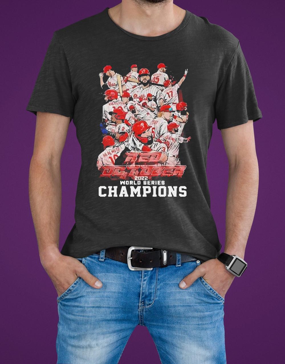 Philadelphia Phillies The Red October Baseball Team World Series 2022 ...