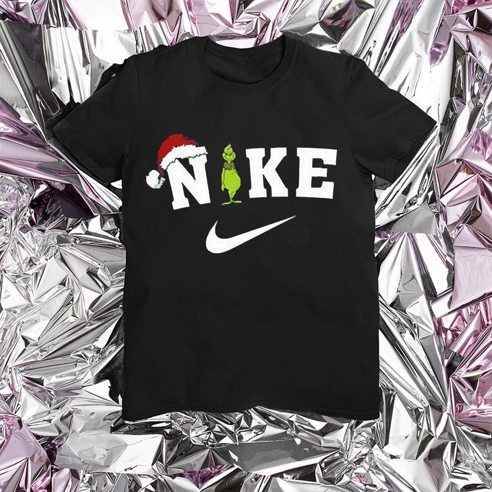 Unique Grinch Christmas Hat Nike Logo The Grinch 2022 Shirt, hoodie ...