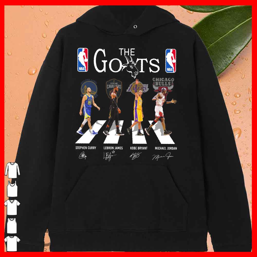 The Goats NBA Sephen Curry Lebron James Kobe Bryant Michael Jordan ...