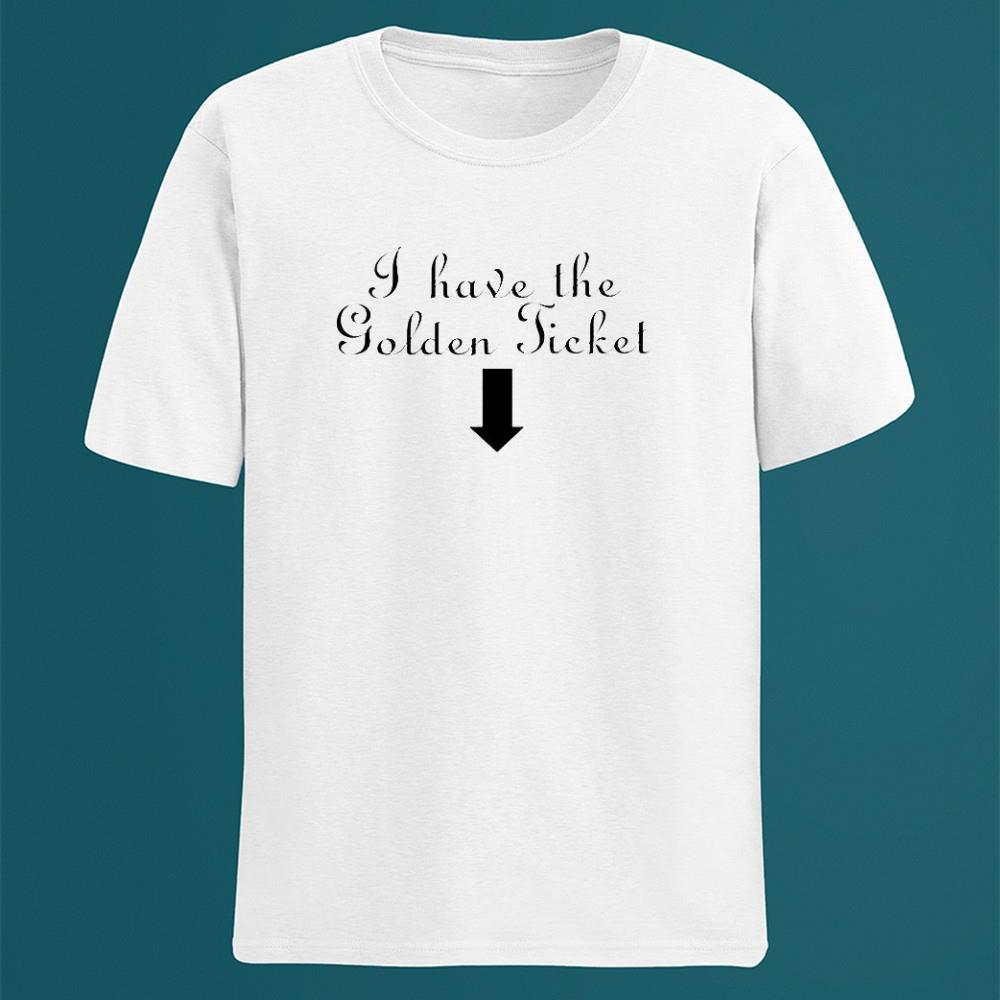 I Have The Golden Ticket Shirt - PoPo Shirt