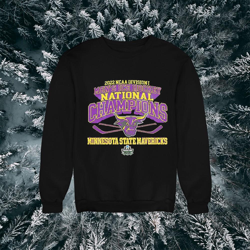 Minnesota State Mavericks 2022 NCAA Division I Men’s Ice Hockey National Champions Shirt ...