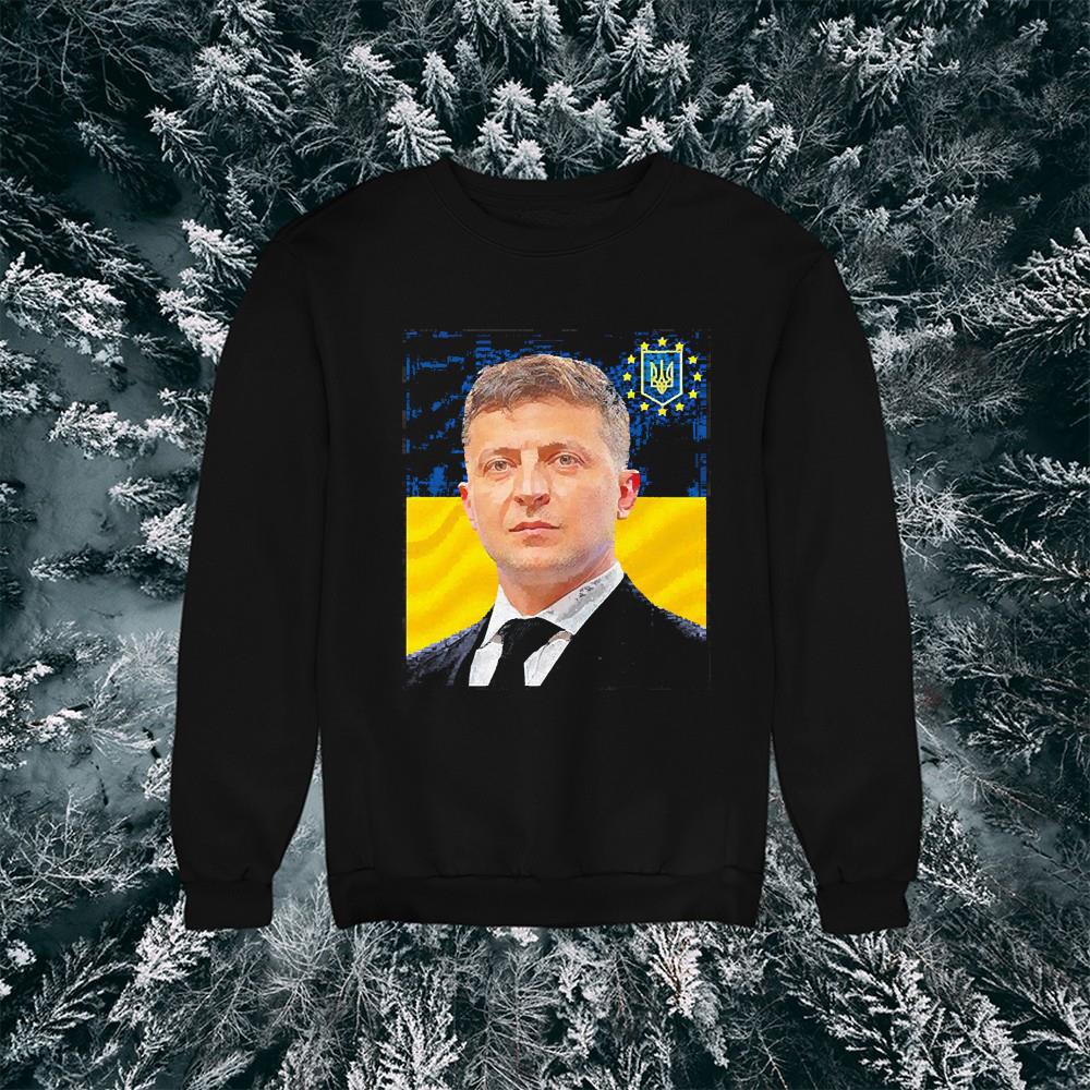 President Of Ukraine Volodymyr Zelensky Stand With Ukraine Shirt - POP ...