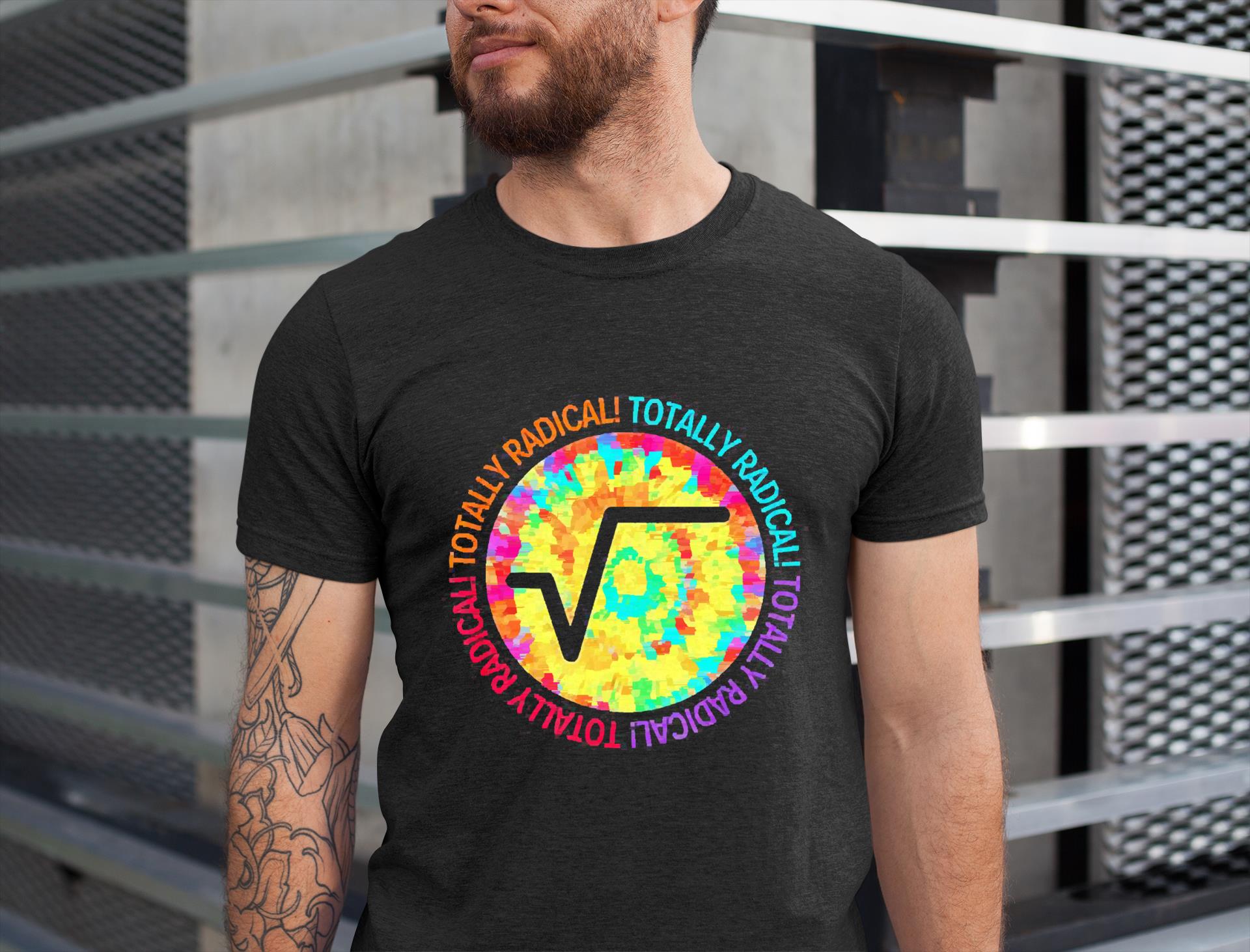 Totally Radical Square Root Sign for Math Teachers shirt - fafashirts