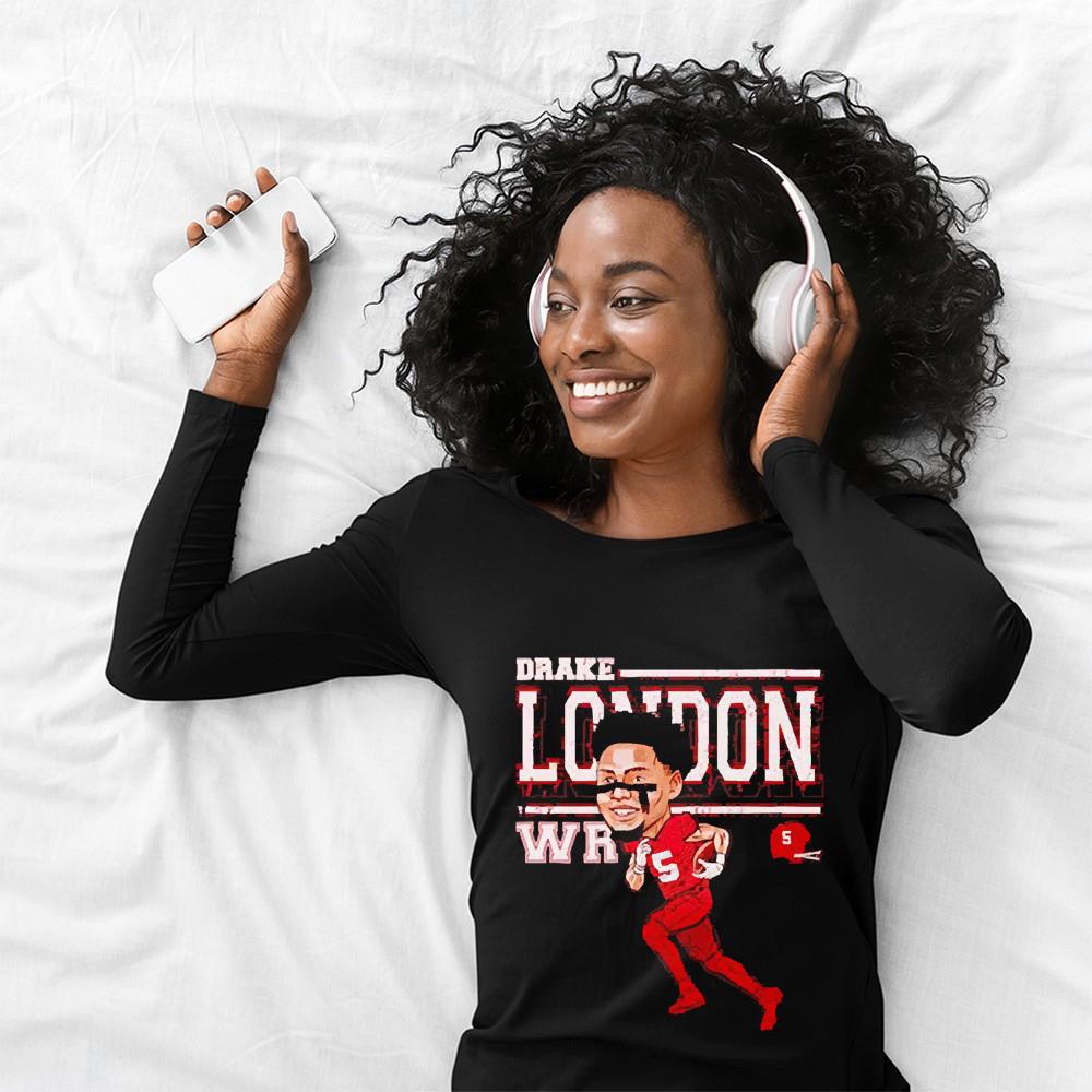 Drake London Atlanta Falcons Cartoon shirt - PoPo Shirt