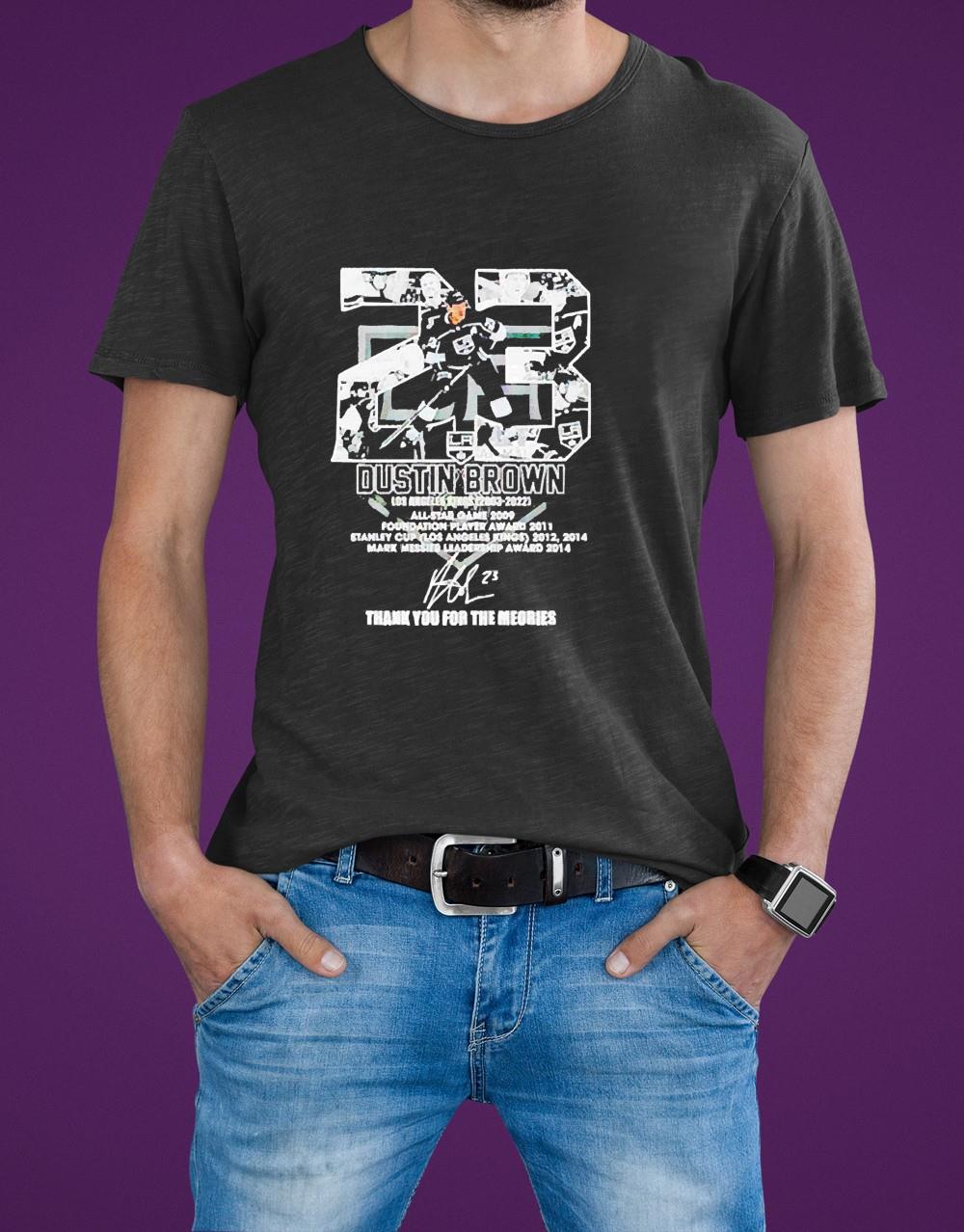 23 Dustin Brown Los Angeles Kings 2003 2022 thank you for the memories ...