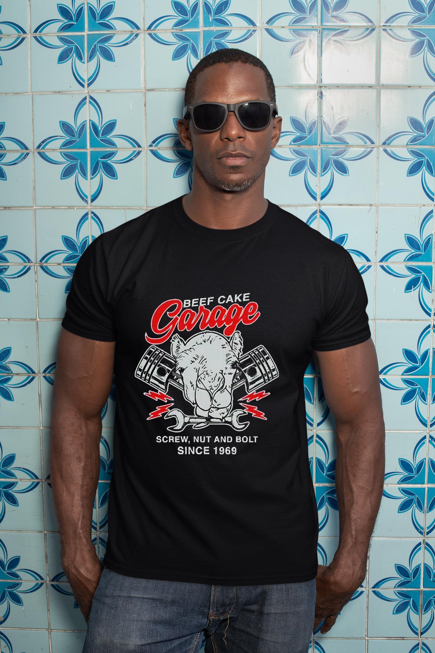 Beefcake Garage shirt - Policemantee