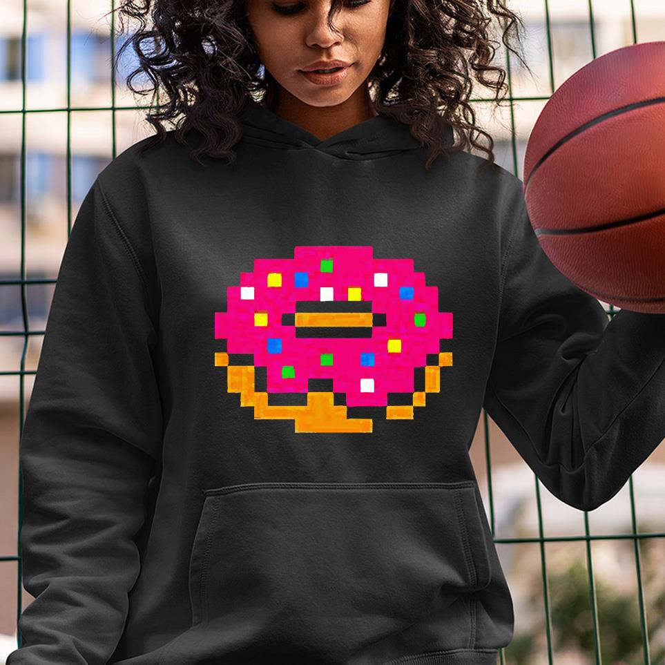 Donut Operator 8 Bit Donut Shirt - Limited Clothing