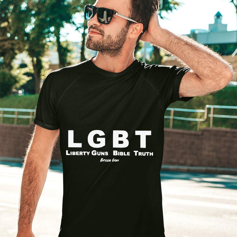 LGBT liberty guns bible truth bryson gray 2022 shirt - Teacherheroshirt