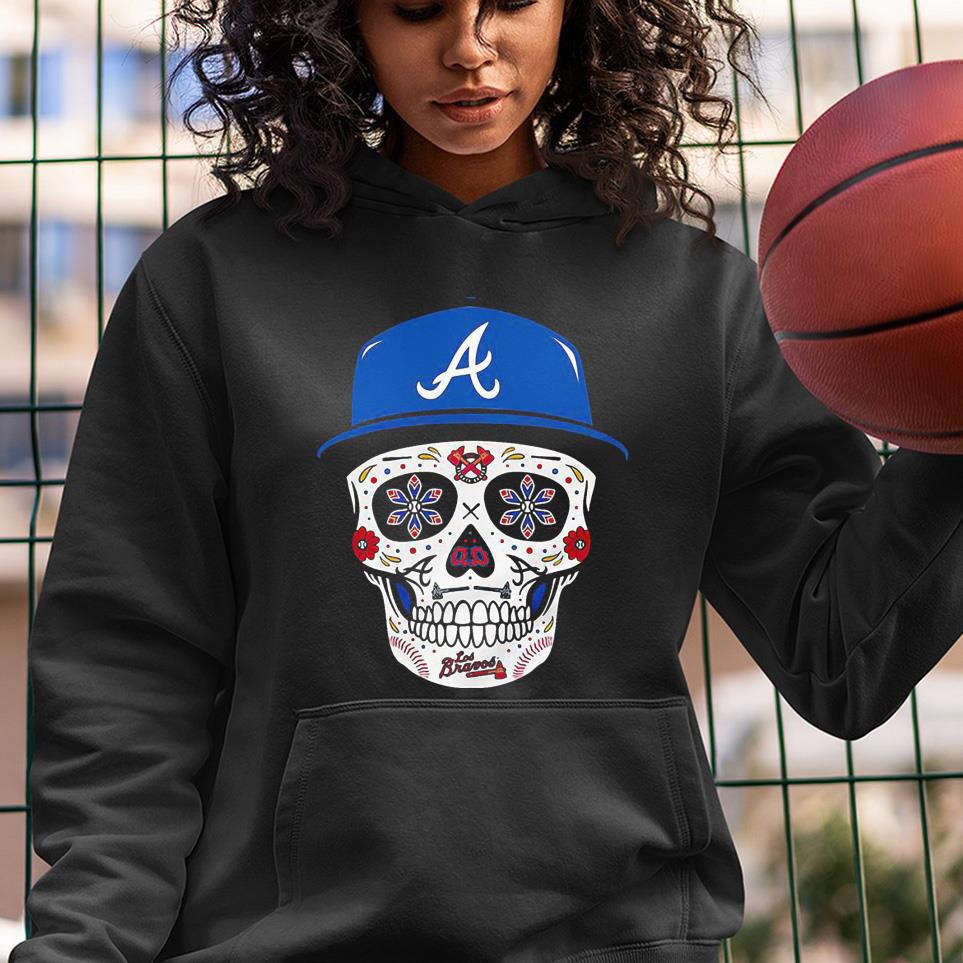 Chris Martin Atlanta Braves Sugar Skull shirt - Official Clothing