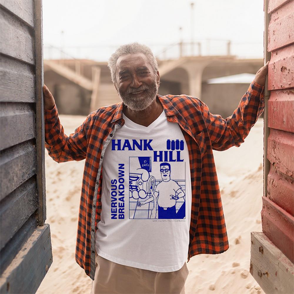 Breakdown Hank Hill flag shirt - Premium Tee Shirt
