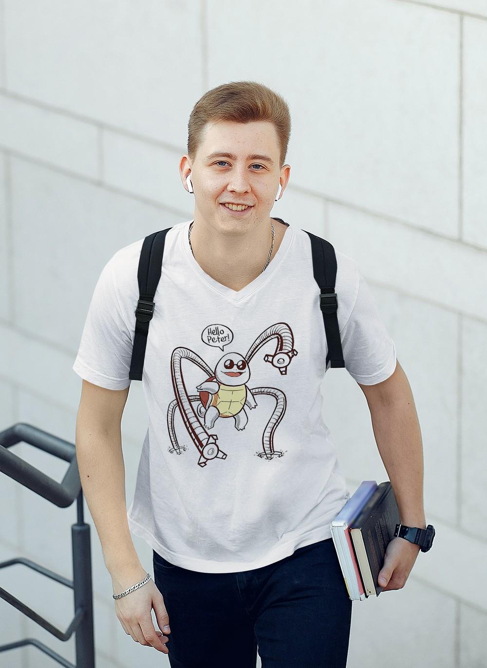 Spider-Man Pokemon Hello Peter Shirt - 1st Shirts