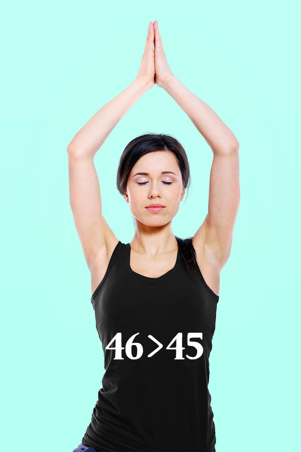 46 is greater than 45 shirt - 1st Shirts