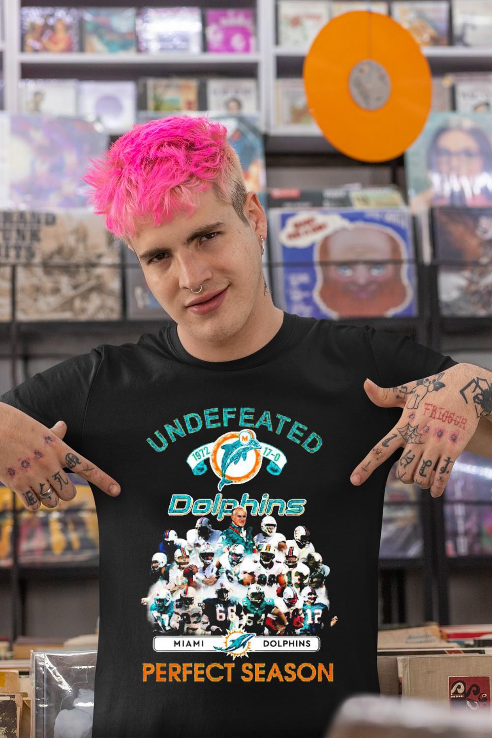 Undefeated 1972 Miami Dolphins perfect season shirt - Limited Edition Shirt