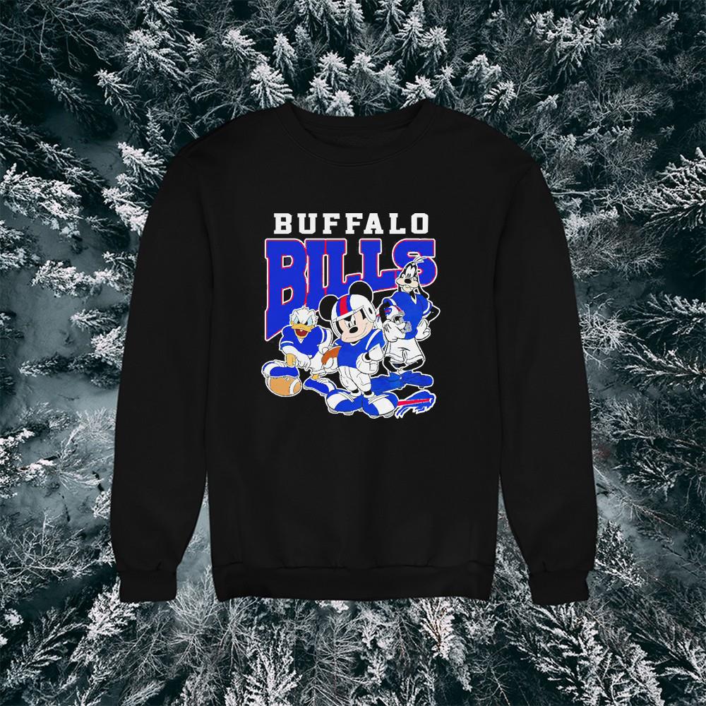 Disney Mickey Mouse and Friends Buffalo Bills shirt - Gannashirts