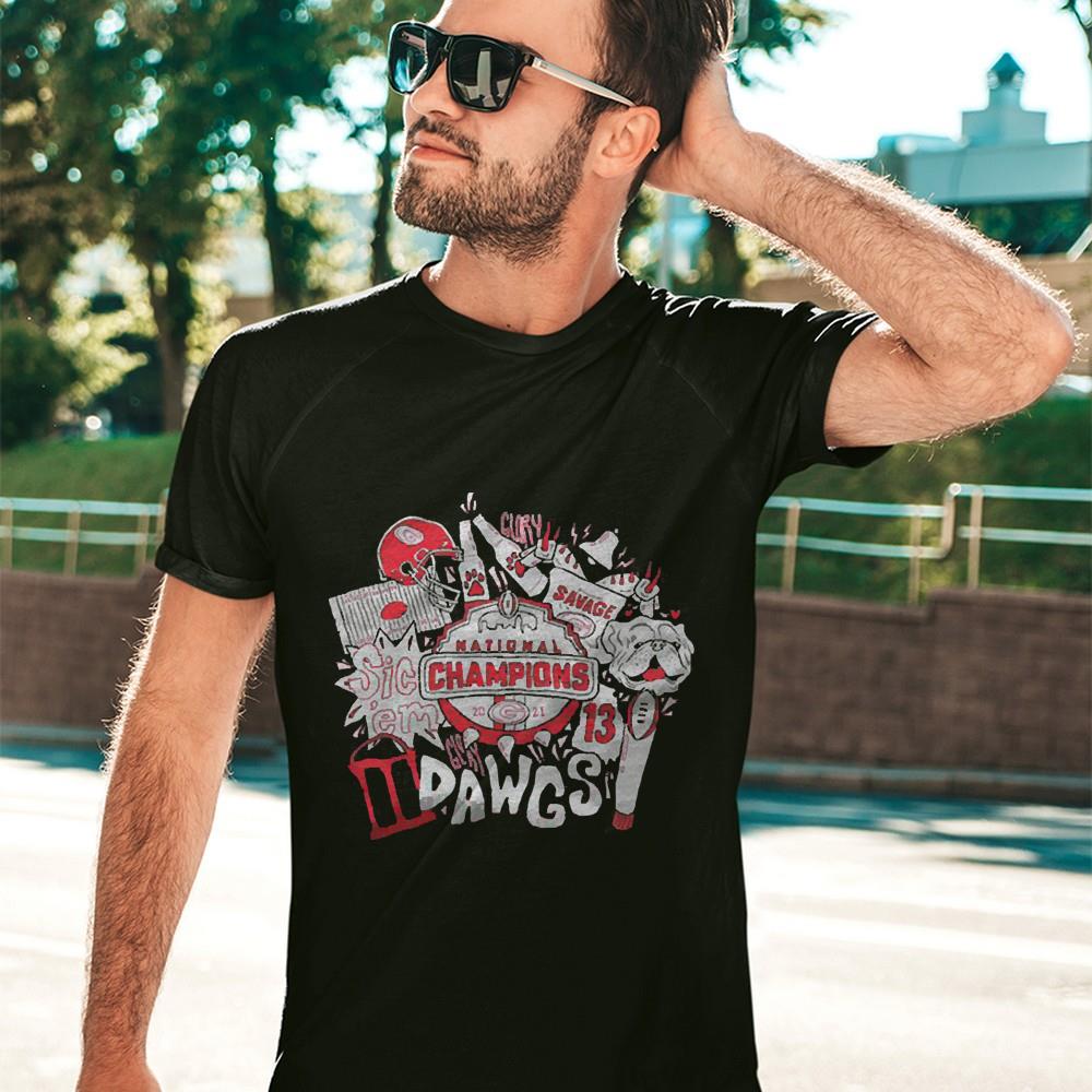 Georgia Bulldogs National Champions 2021 Dawgs Sic ’em shirt - Official ...