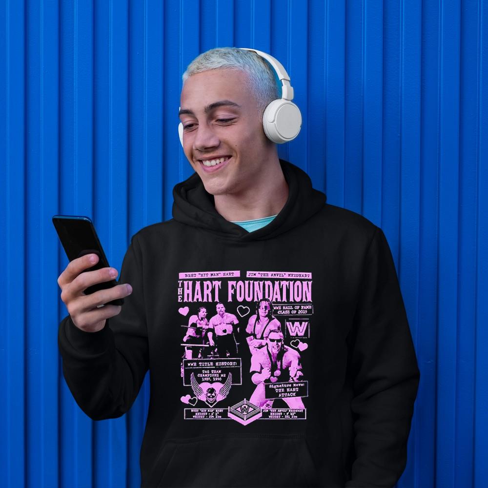 WWE The Hart Foundation Fanzine shirt - PayPayShirts