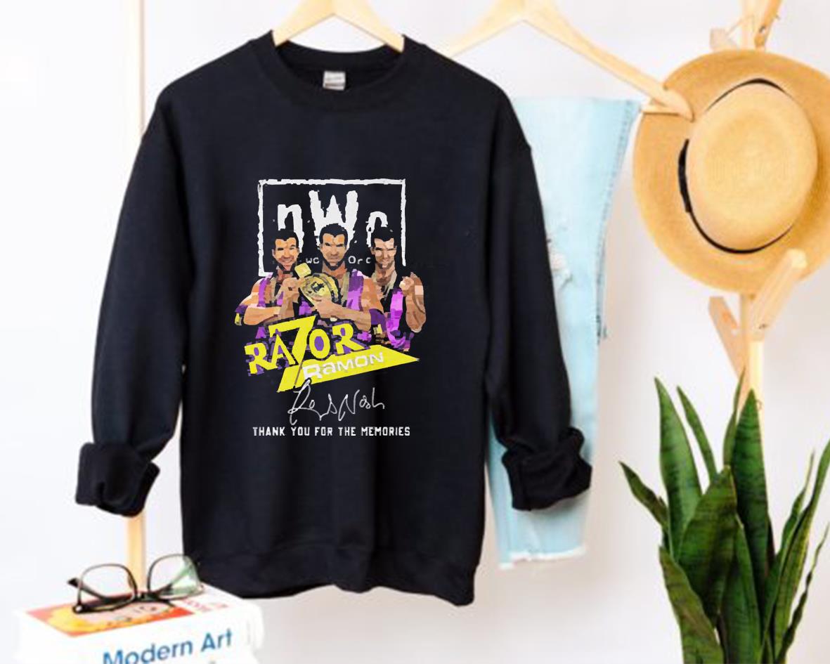 Scott Hall Razor Ramon Signature Thank You For The Memories Shirt - The ...