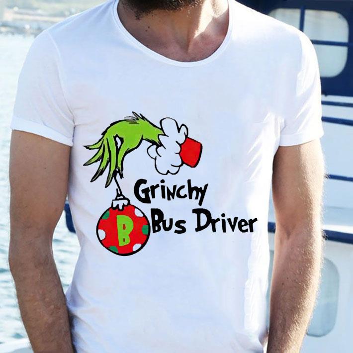 The Grinch Hand Grinchy Bus Driver Christmas Shirt - Baby Groot Shirt