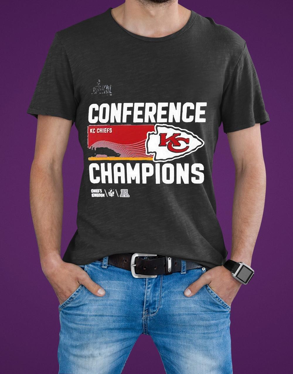 Kansas City Chiefs 2022 AFC Champions Locker Room Trophy Collection ...