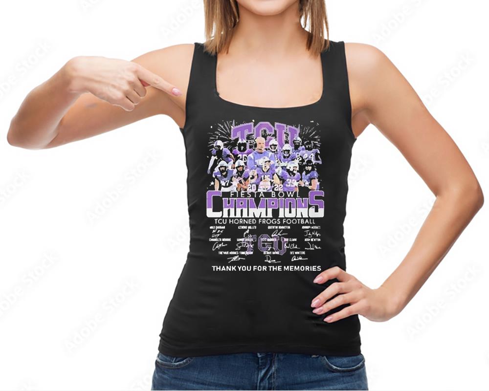 Tcu 2022 Fiesta Bowl Champions Tcu Horned Frogs Football Thank You For ...