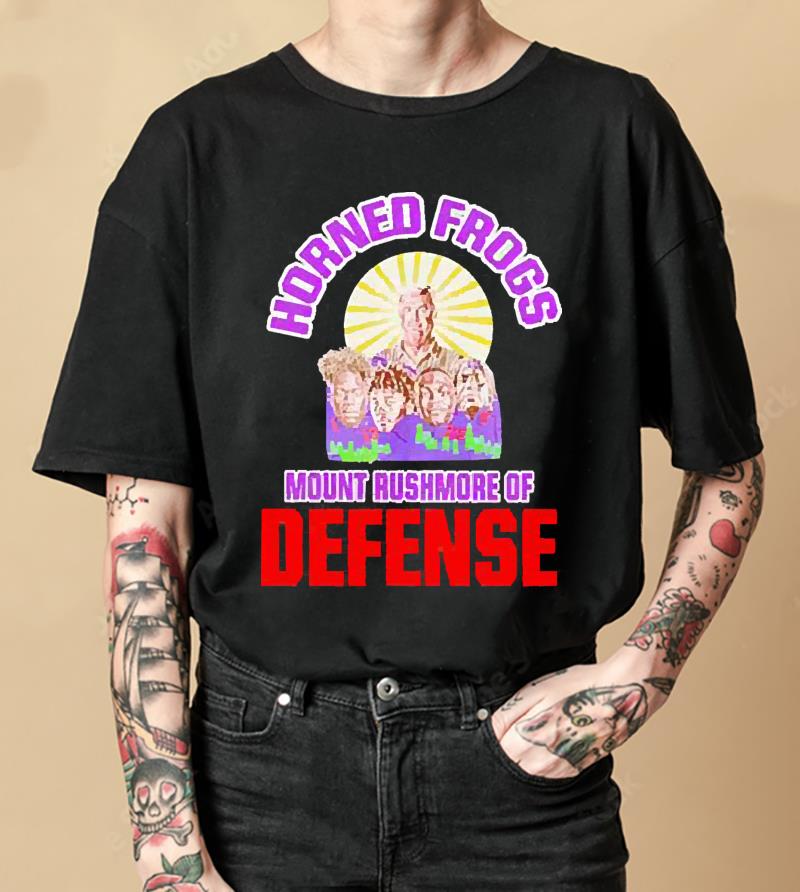 TCU Horned Frogs Mount Rushmore Defense shirt - Kutee Boutique