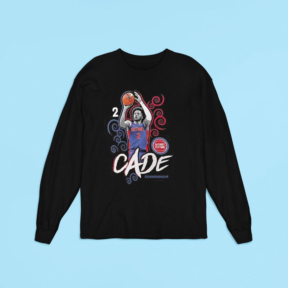 Cade Cunningham Detroit Pistons Competitor Shirt - Kutee Boutique