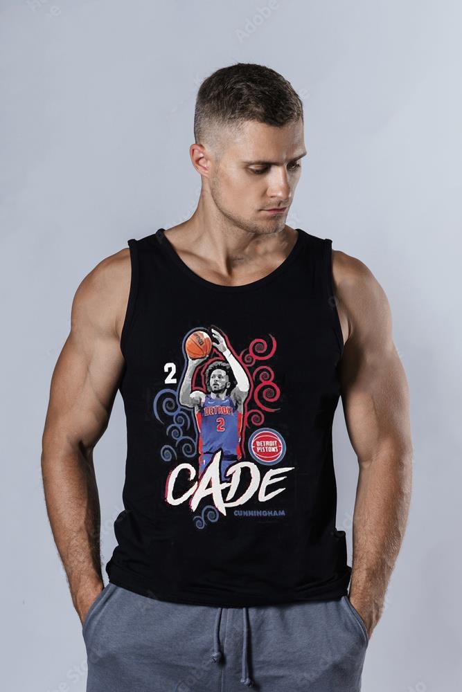 Cade Cunningham Detroit Pistons Competitor Shirt - Kutee Boutique