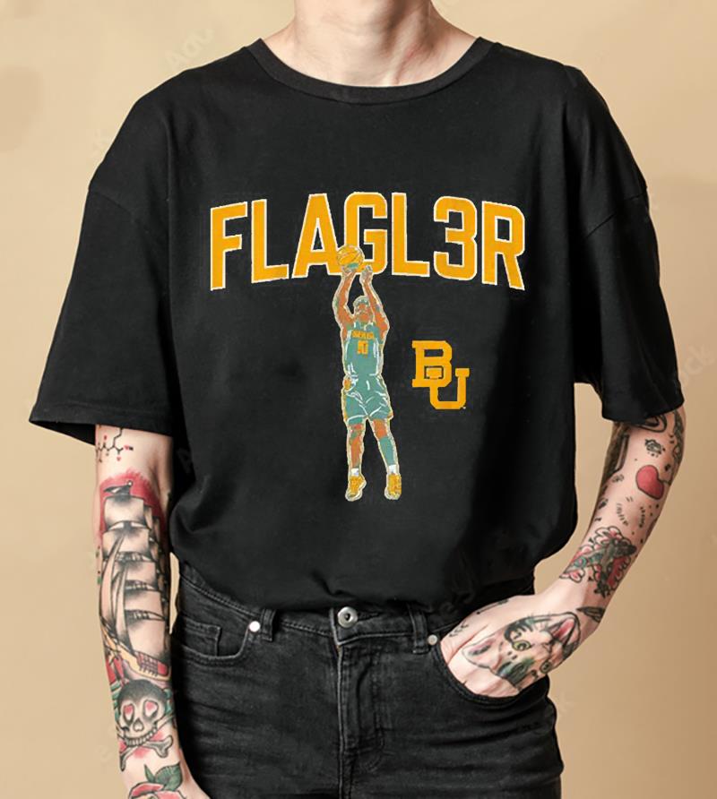 Adam Flagler Flagl3r Baylor Basketball Shirt - Kutee Boutique