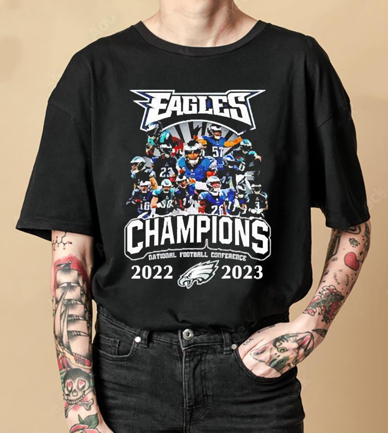 Eagles champions national football conference 2022 2023 shirt ...
