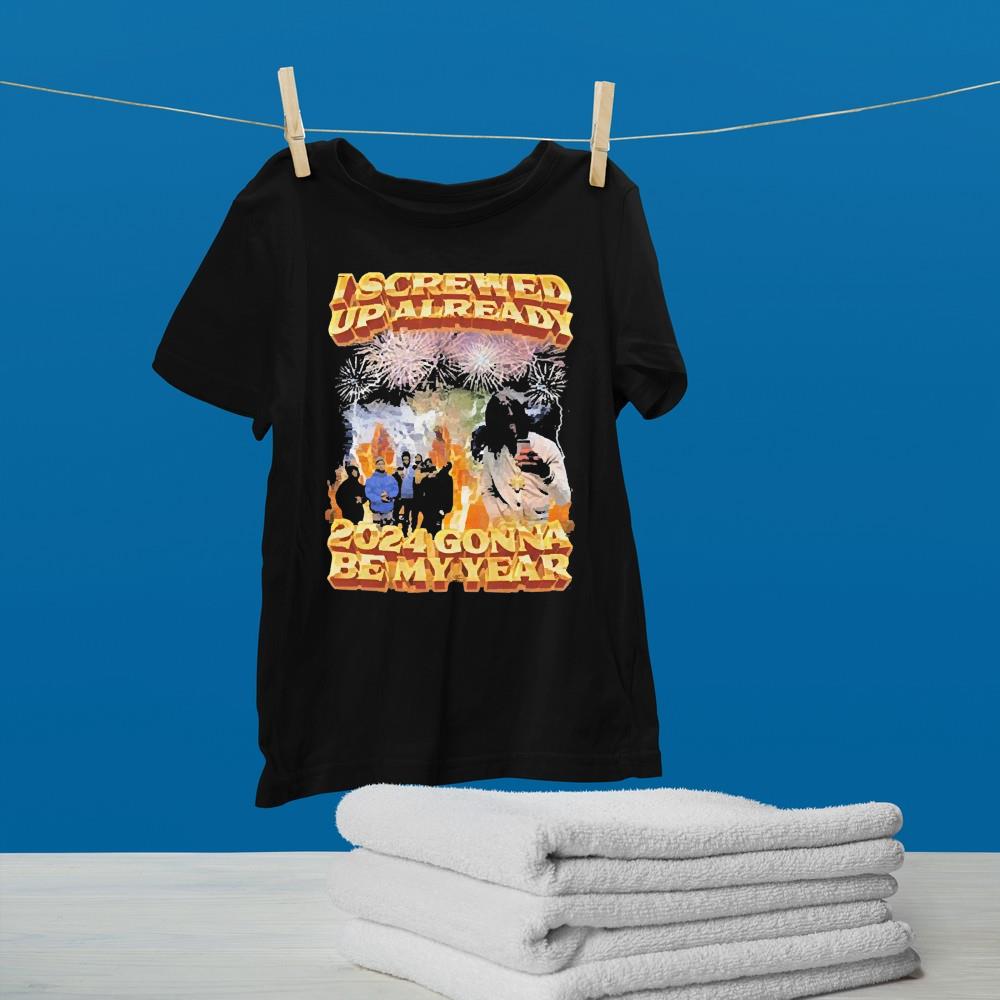I Screwed Up Already 2024 Gonna Be My Year Shirt Premium Shop