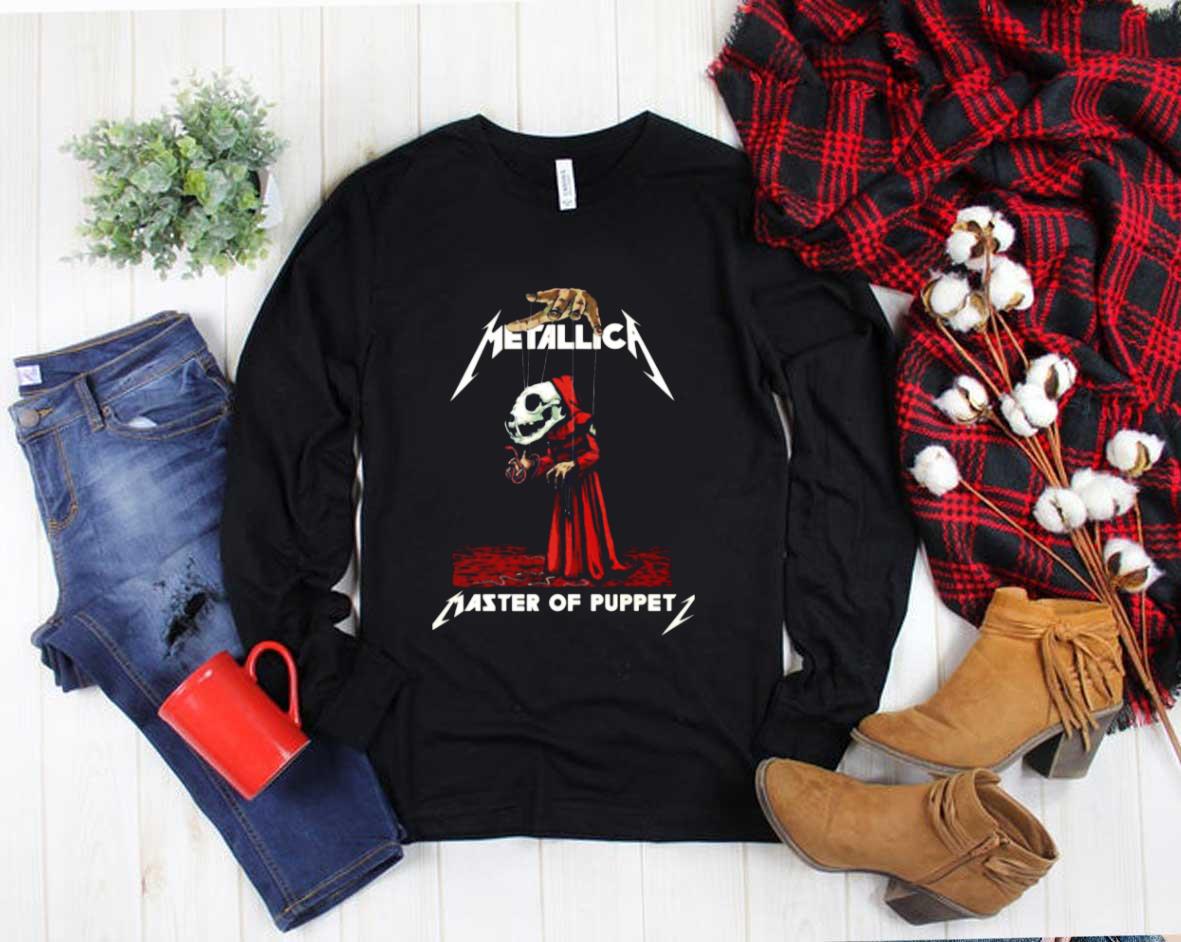 Metallic Master Of Puppet Shirt - STARWARS SHIRT